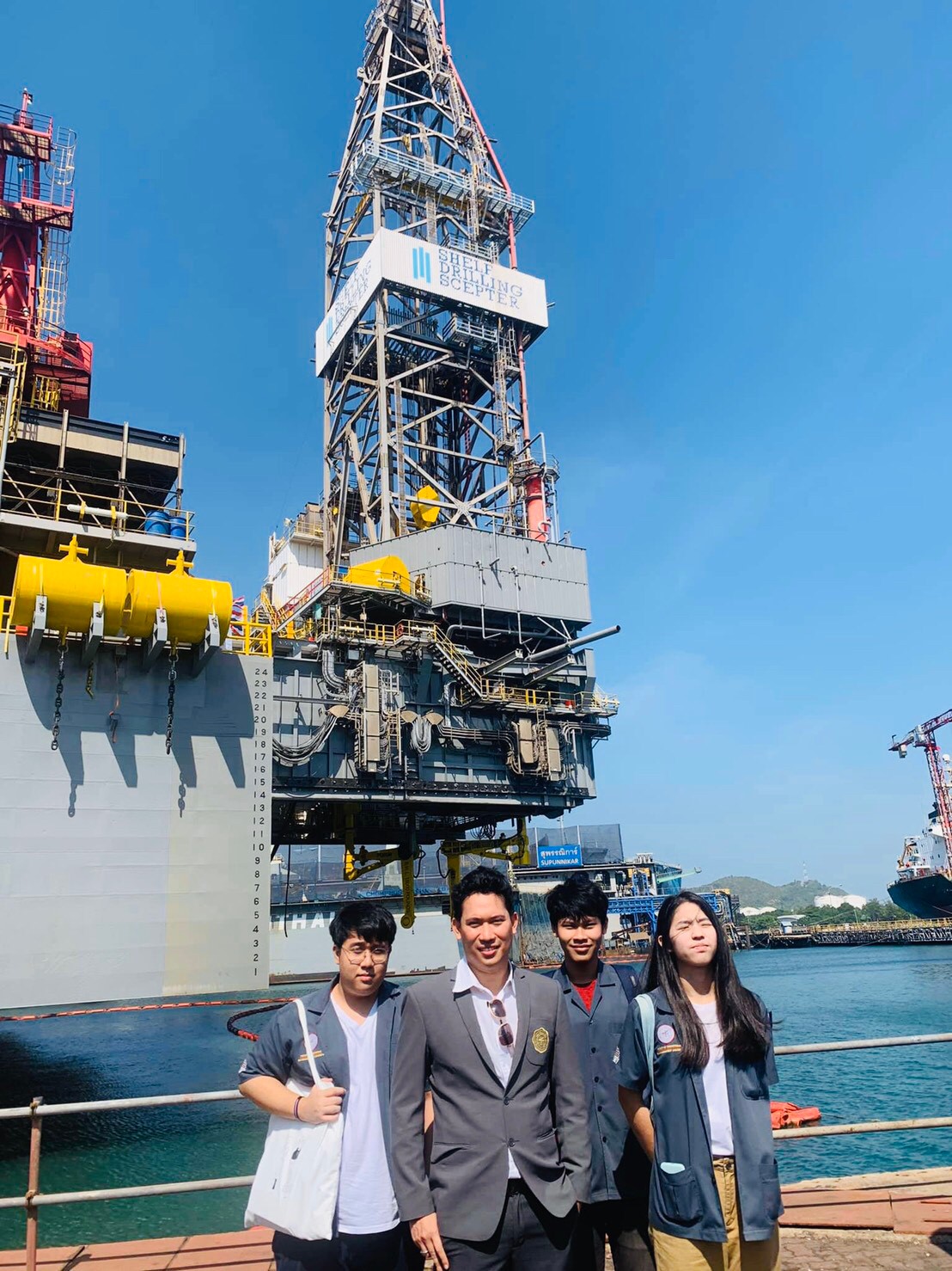 Visit Chevron's Oil Rig - International School of Engineering ...